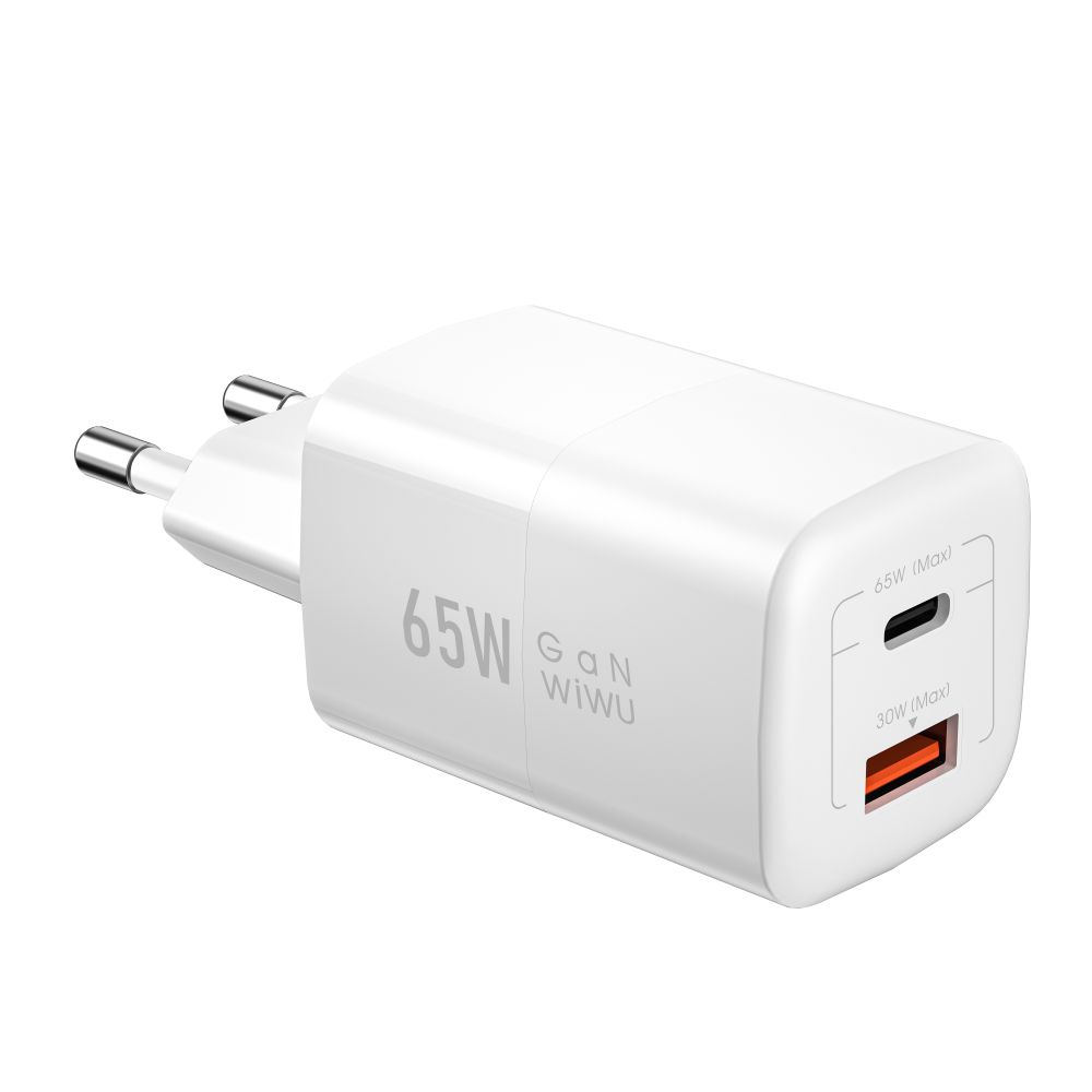 تفاصيل المنتج WiWU Nano GaN PD+QC Fast Charger U012 65W - بريموس